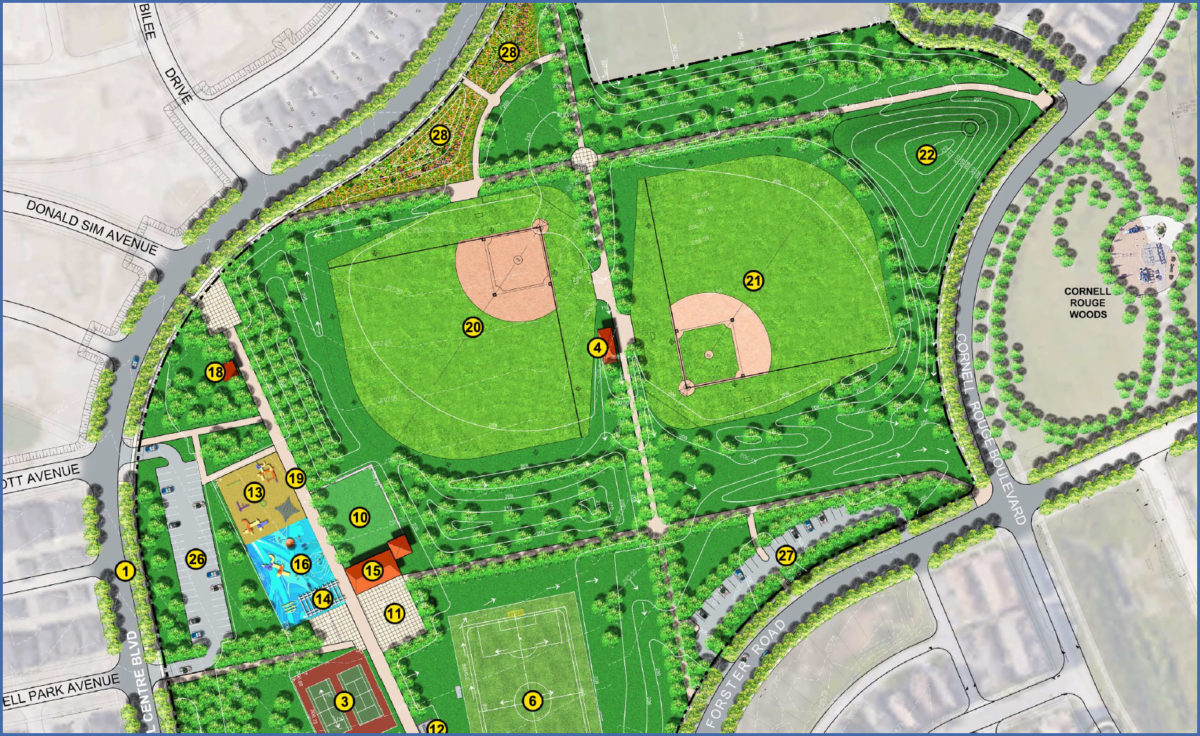 Update: Status of Cornell Community Park – Councillor Andrew Keyes