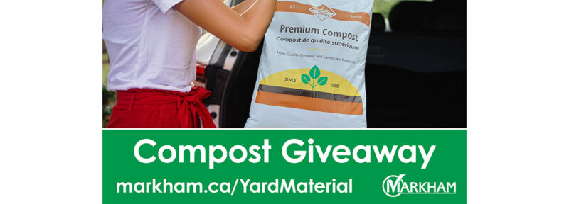 Markham’s Compost Giveaway is Back! – Councillor Andrew Keyes